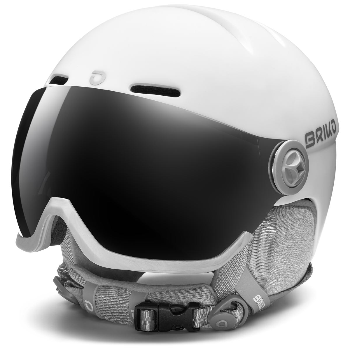 CASCO BRIKO BLENDA VISOR - Crema Sport